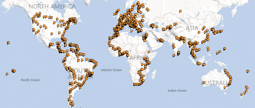 Where I’ve Been Travel Map, updated June 2013 – 130/193 Countries – The ...